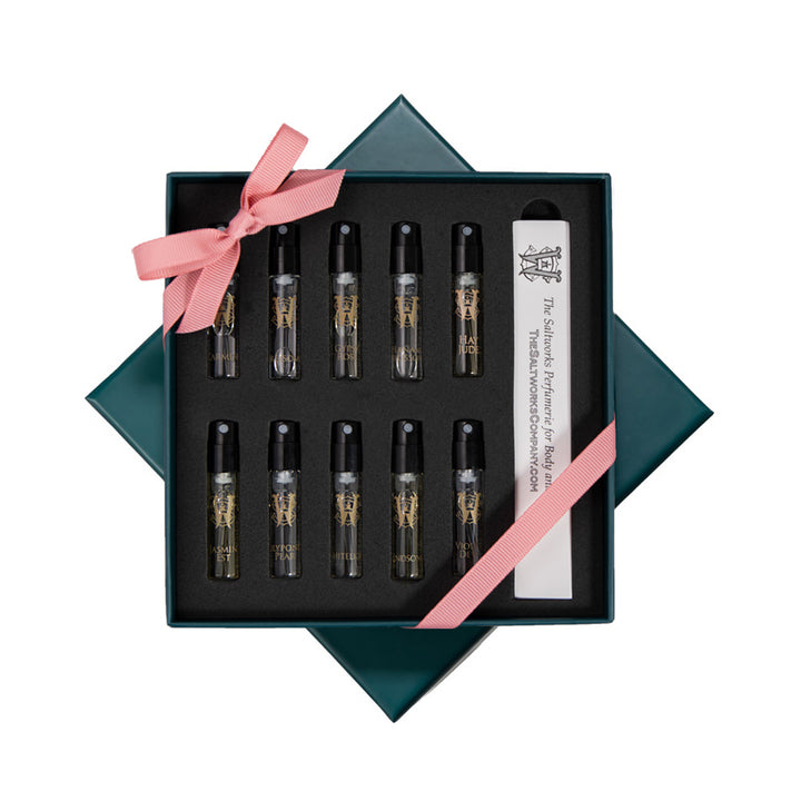 Saltworks Perfumes - Discovery Set - 10 scents in 2ml bottles
